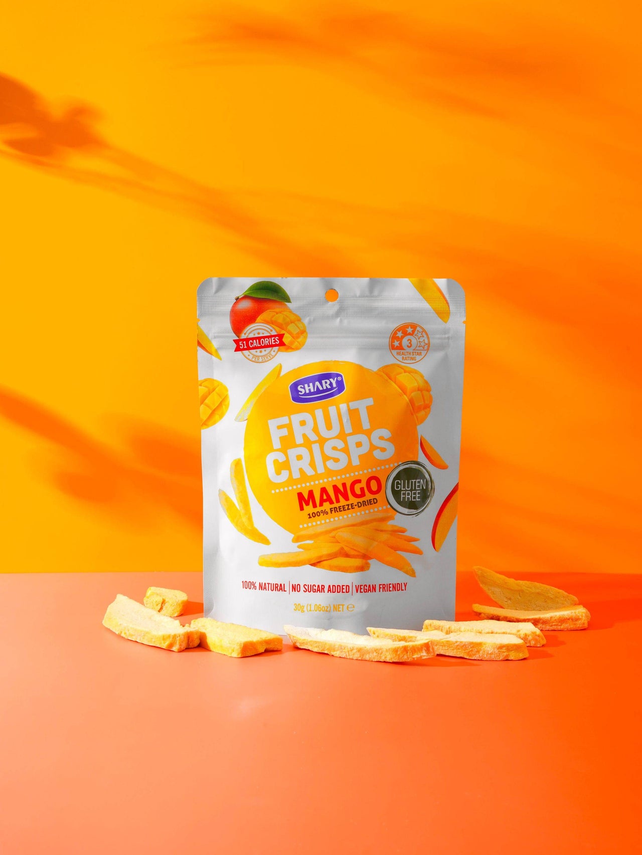 Mango Chips - Freeze Dried Mango Snack from Shary
