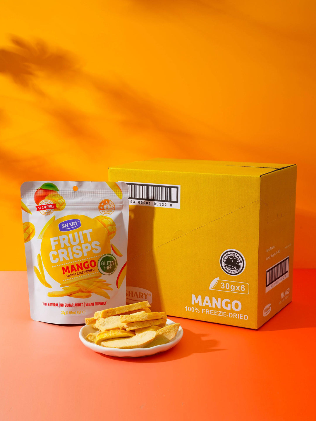 Mango Chips - Freeze Dried Mango Snack from Shary