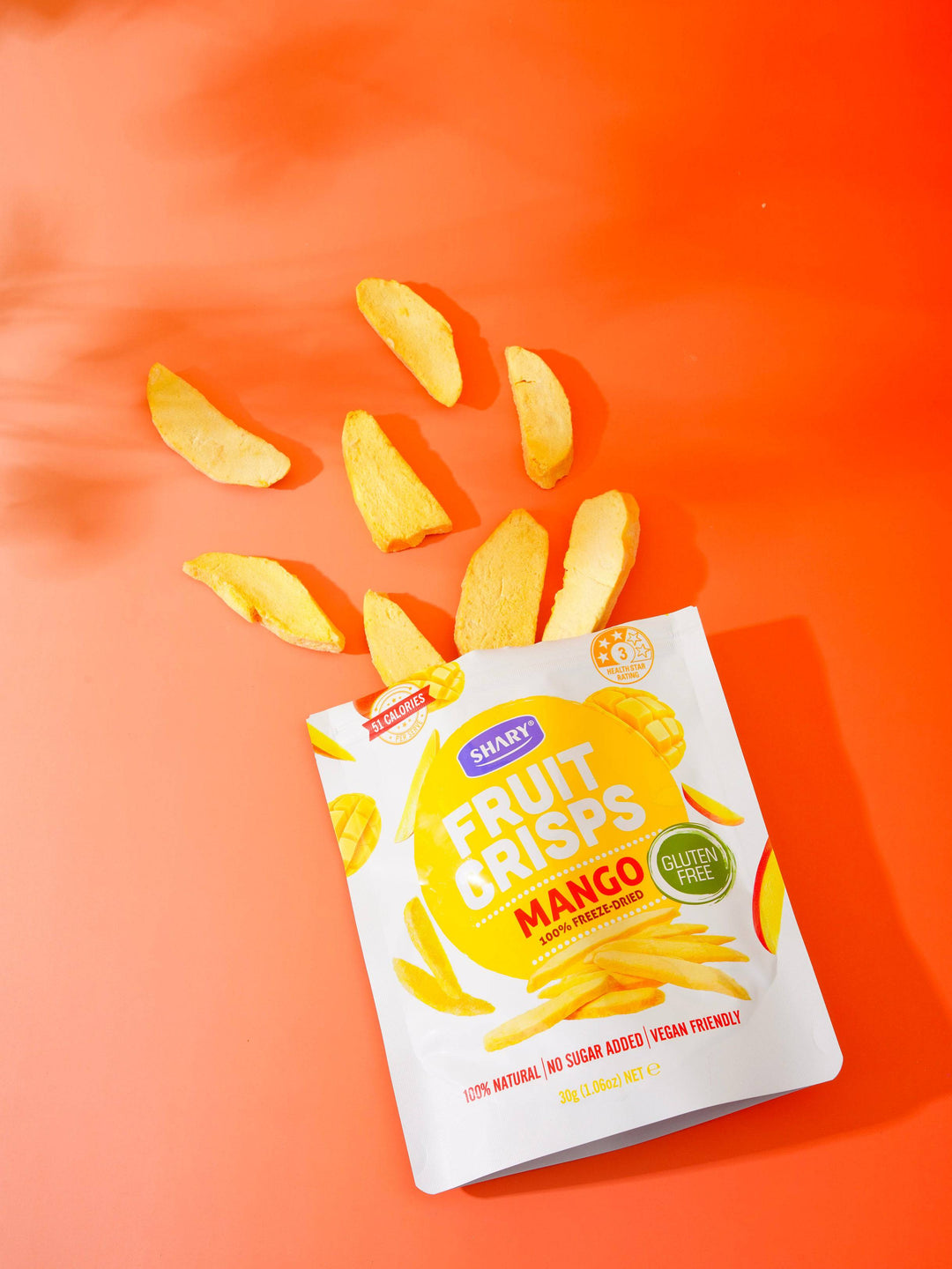 Mango Chips - Freeze Dried Mango Snack from Shary