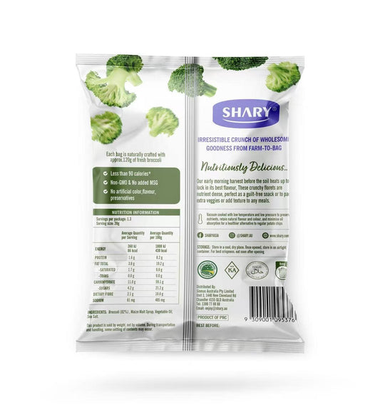 Broccoli Chips - Broccoli Crisps Snack from Shary