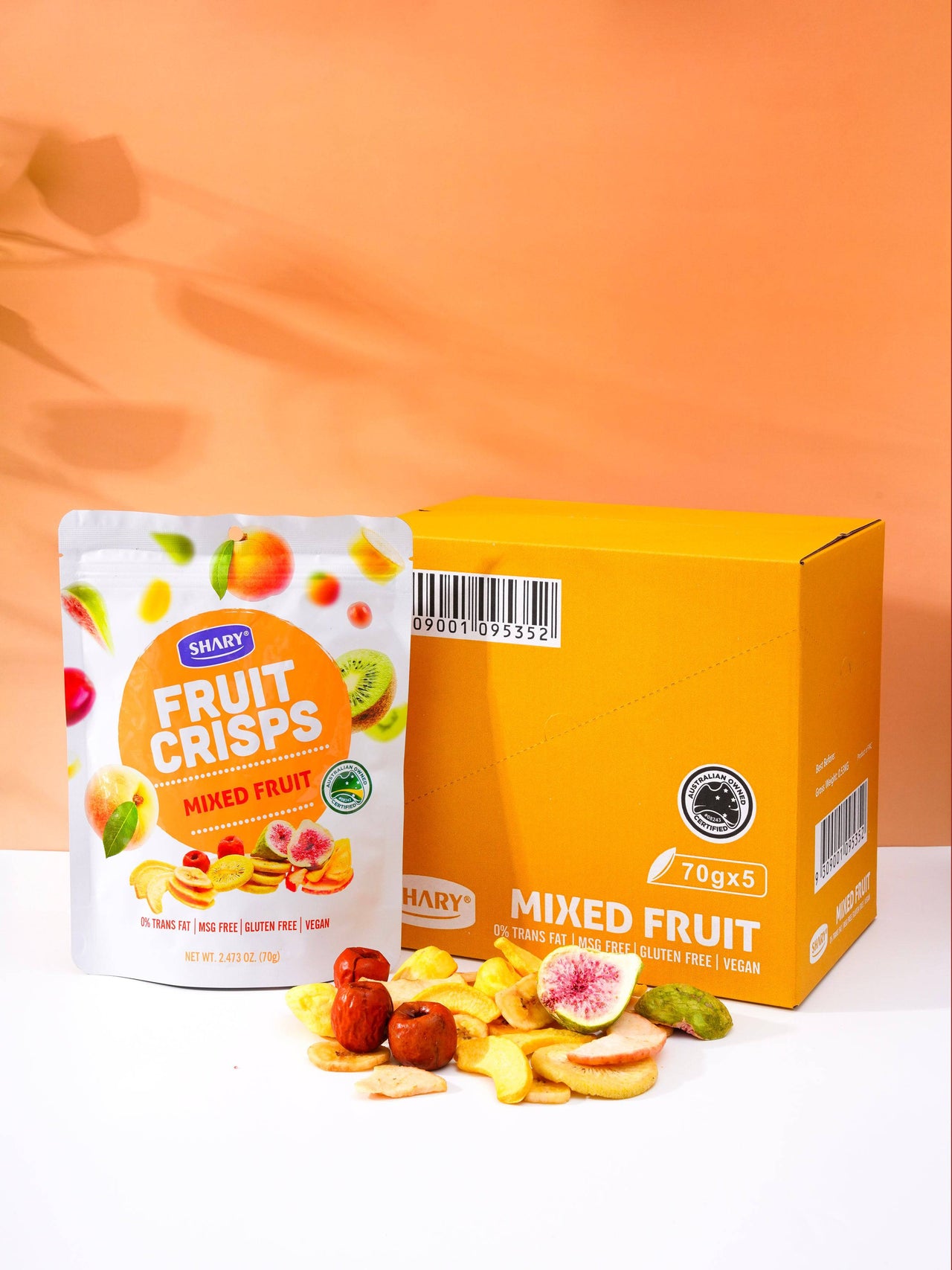 Fruit Snacks - Mixed Fruit Crisps Snack from Shary