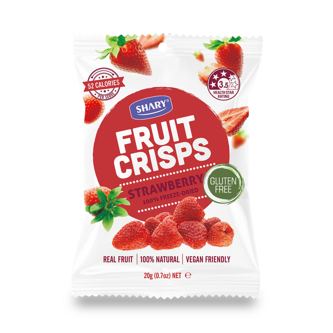Strawberry Chips - Freeze Dried Strawberry Snack from Shary