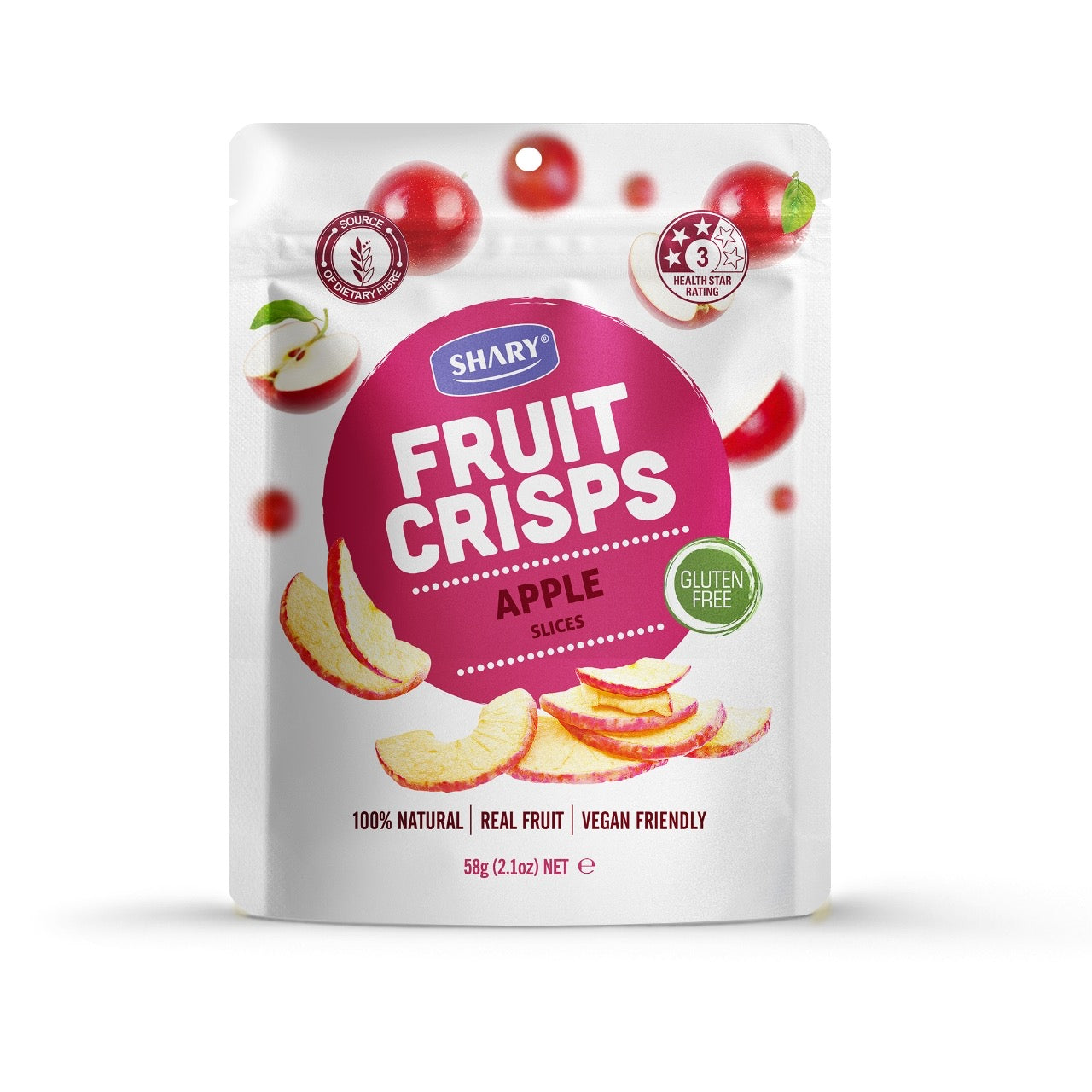 Shary Apple Crisps 58g